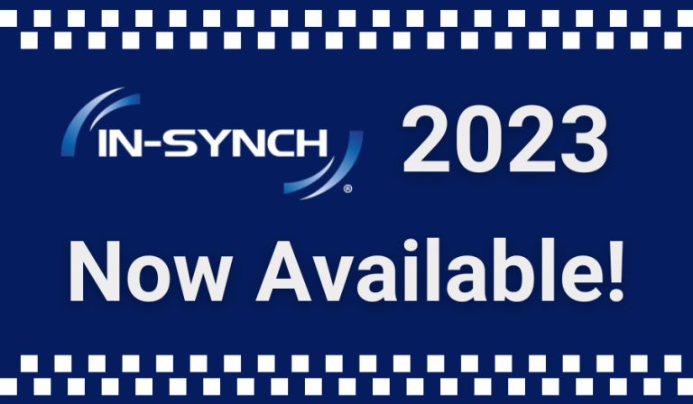 IN-SYNCH 2023 Now Available!